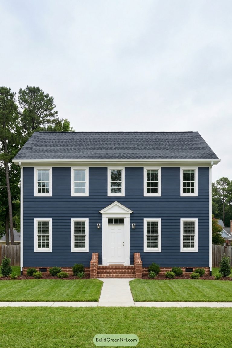 25 Timeless Colonial Style House Color Schemes