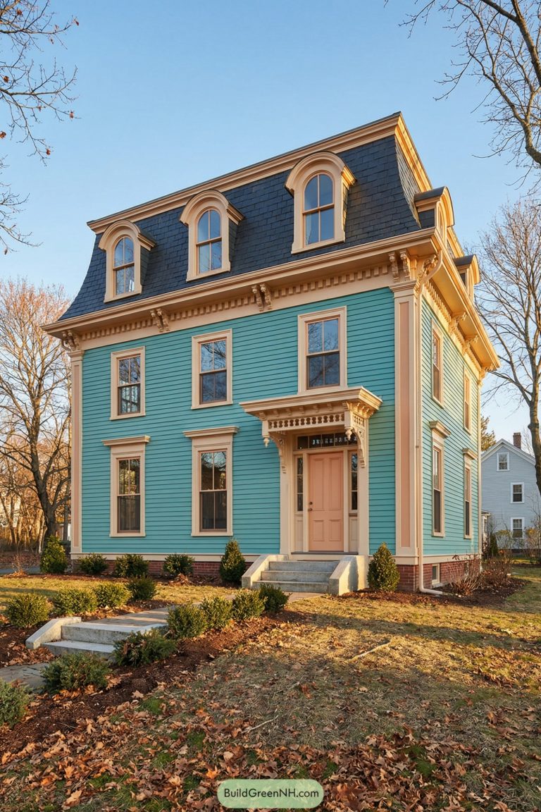 23 Elegant Mansard Roof Designs in True Classic Home Exteriors