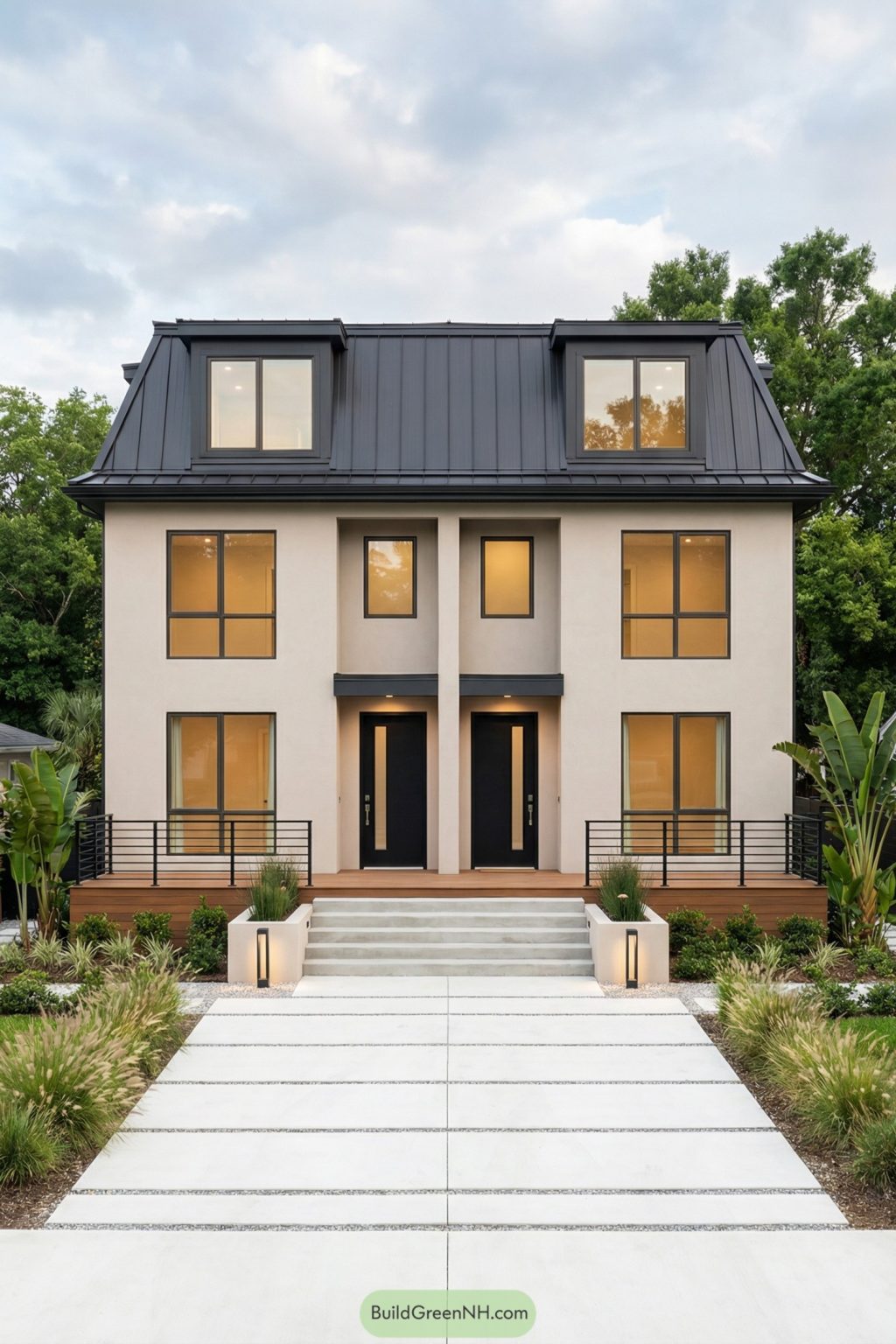 23 Elegant Mansard Roof Designs in True Classic Home Exteriors