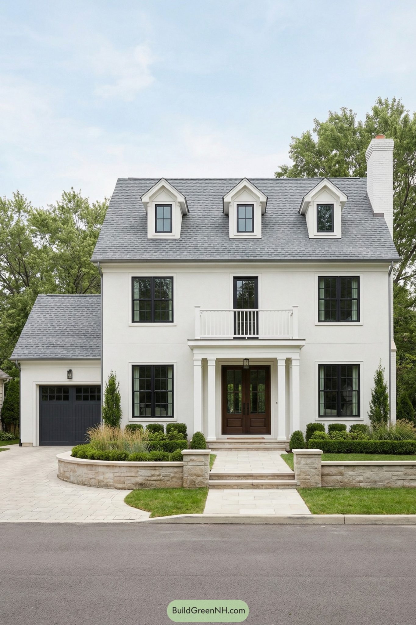 25 Modernized Colonial Exteriors for Timeless Curb Appeal