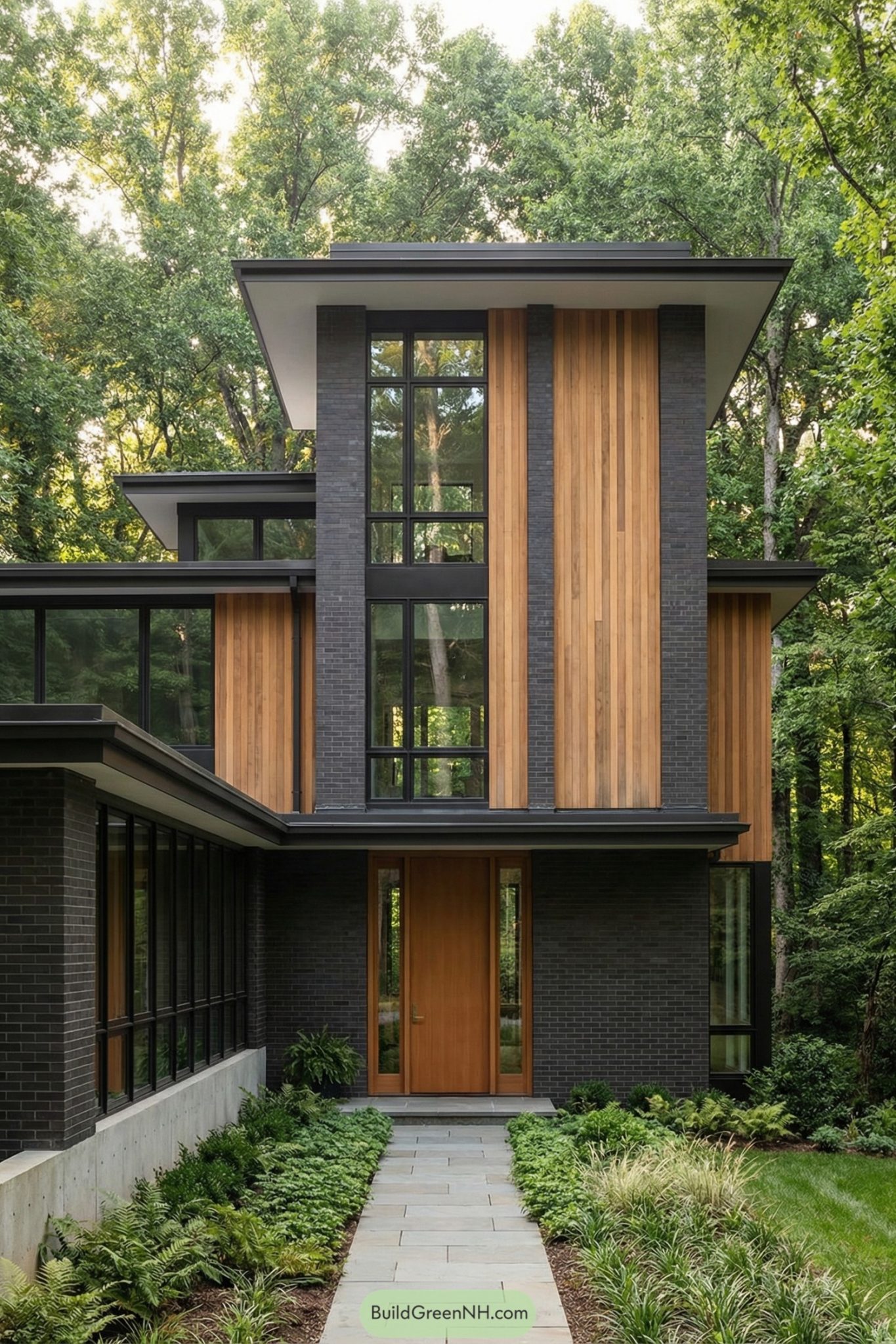 27 Breathtaking Nature Inspired House Exteriors