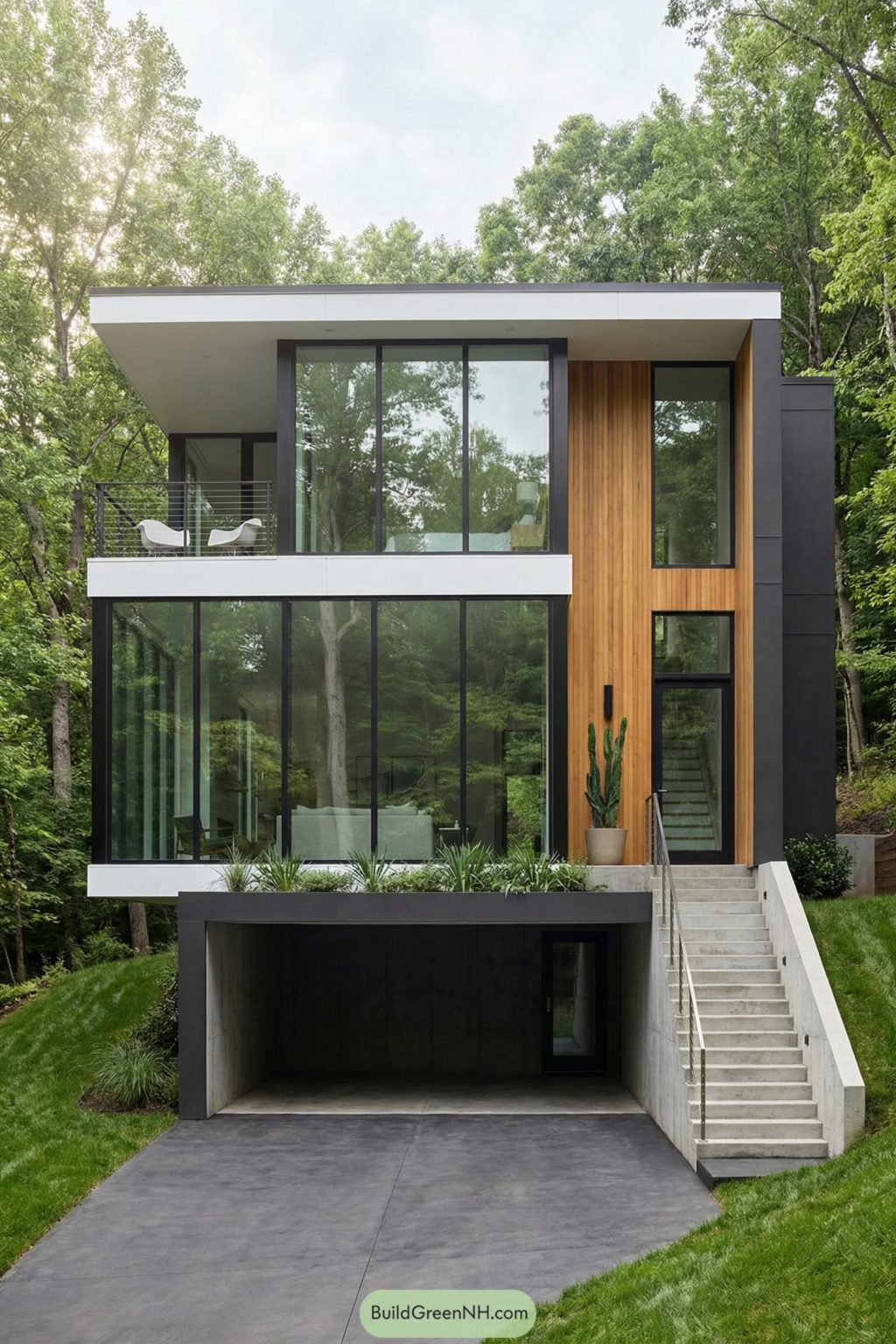 27 Breathtaking Nature Inspired House Exteriors