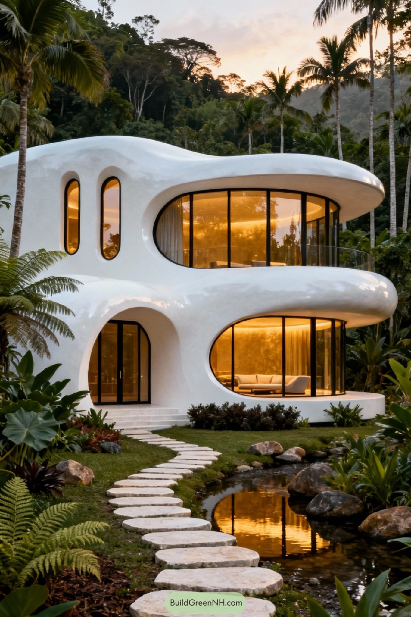 14 Stunning Organic Form Architecture Houses