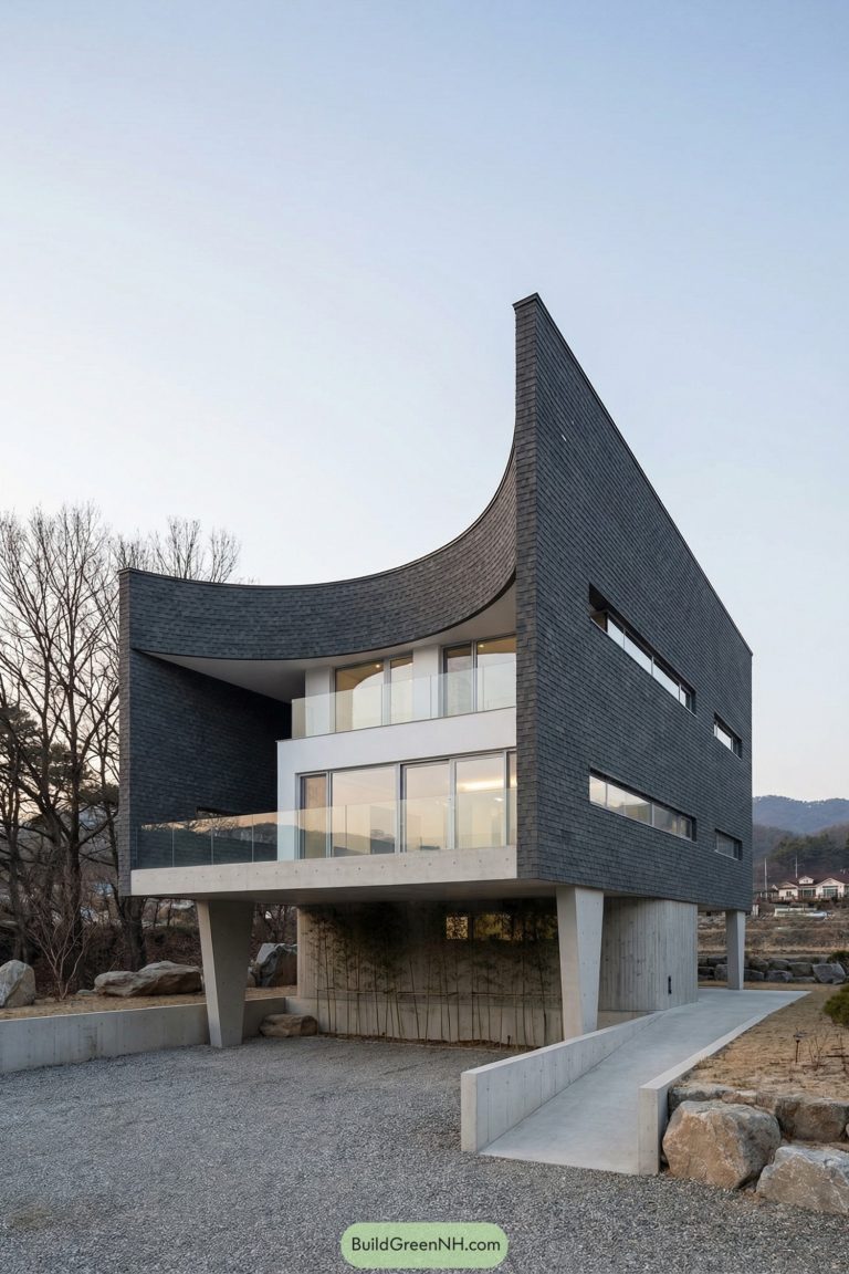 14 Stunning Organic Form Architecture Houses
