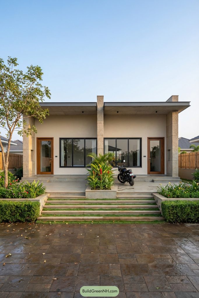 23 Single Floor Duplex Houses Beautiful on Both Sides