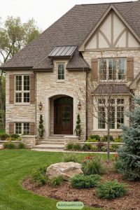 24 Stunning Houses with Stone On Exterior That Look Magical