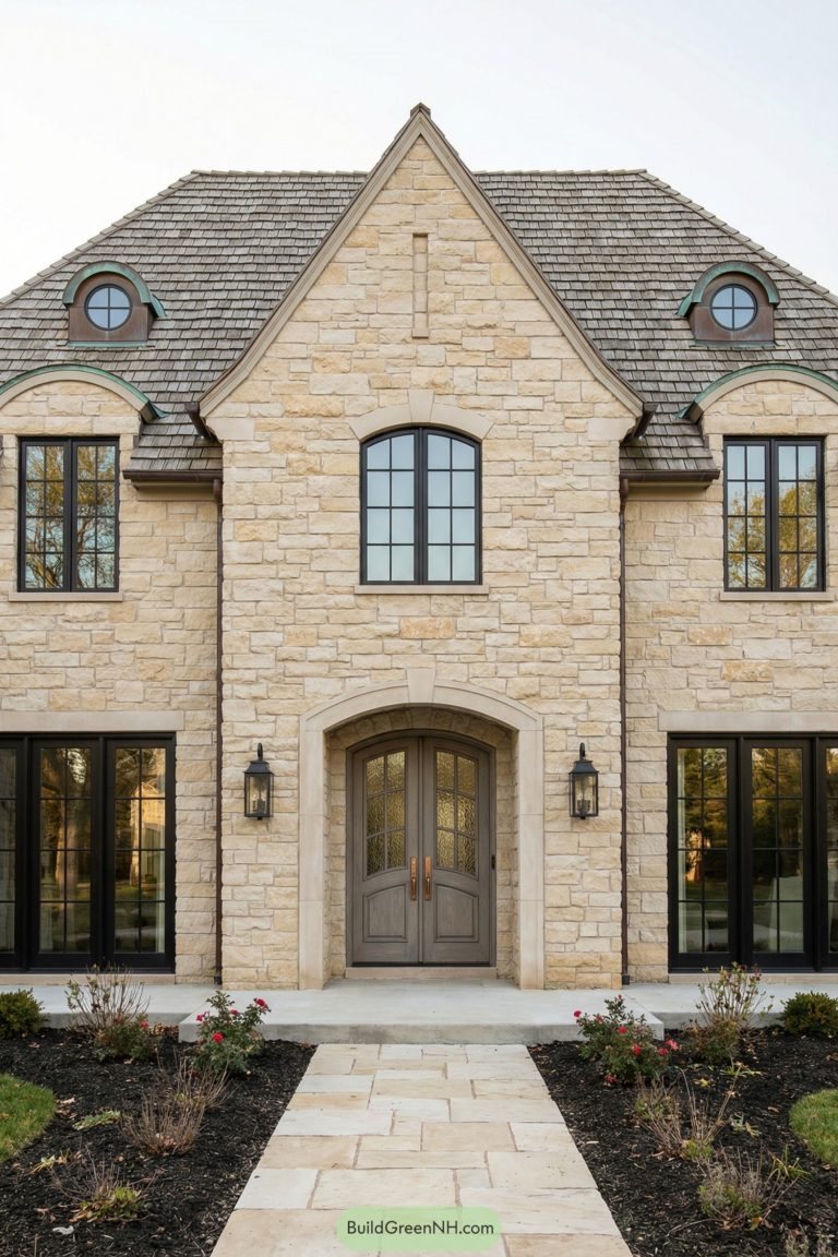 24 Stunning Houses with Stone On Exterior That Look Magical