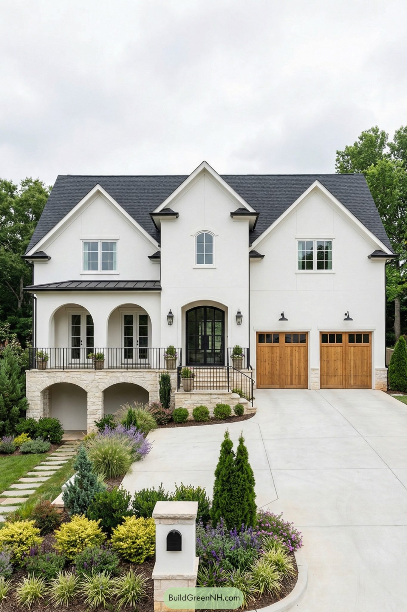 27 Dreamy White Stucco Houses for Your Home Inspiration