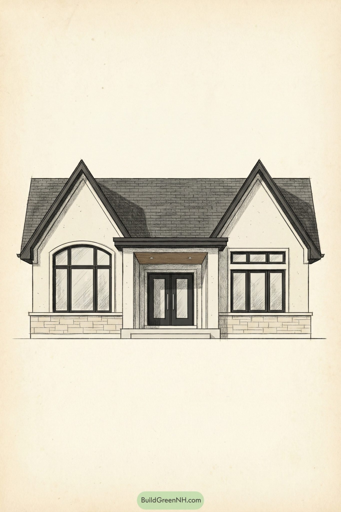 24 Modern Cottage House Sketches for Super Cozy Homes