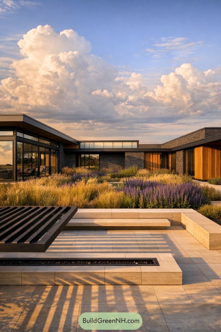 24 Modern House Courtyards With Gardens for Your Hidden Oasis