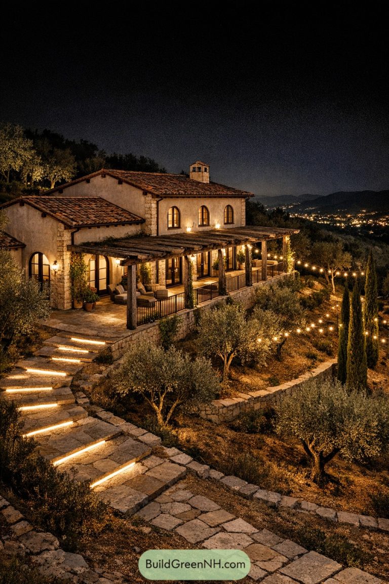 15 Enchanting Mediterranean Style Houses At Night
