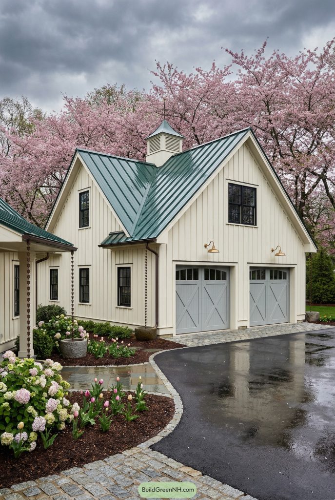 26 Awesome Barn Style Garages for Functional Rustic Living