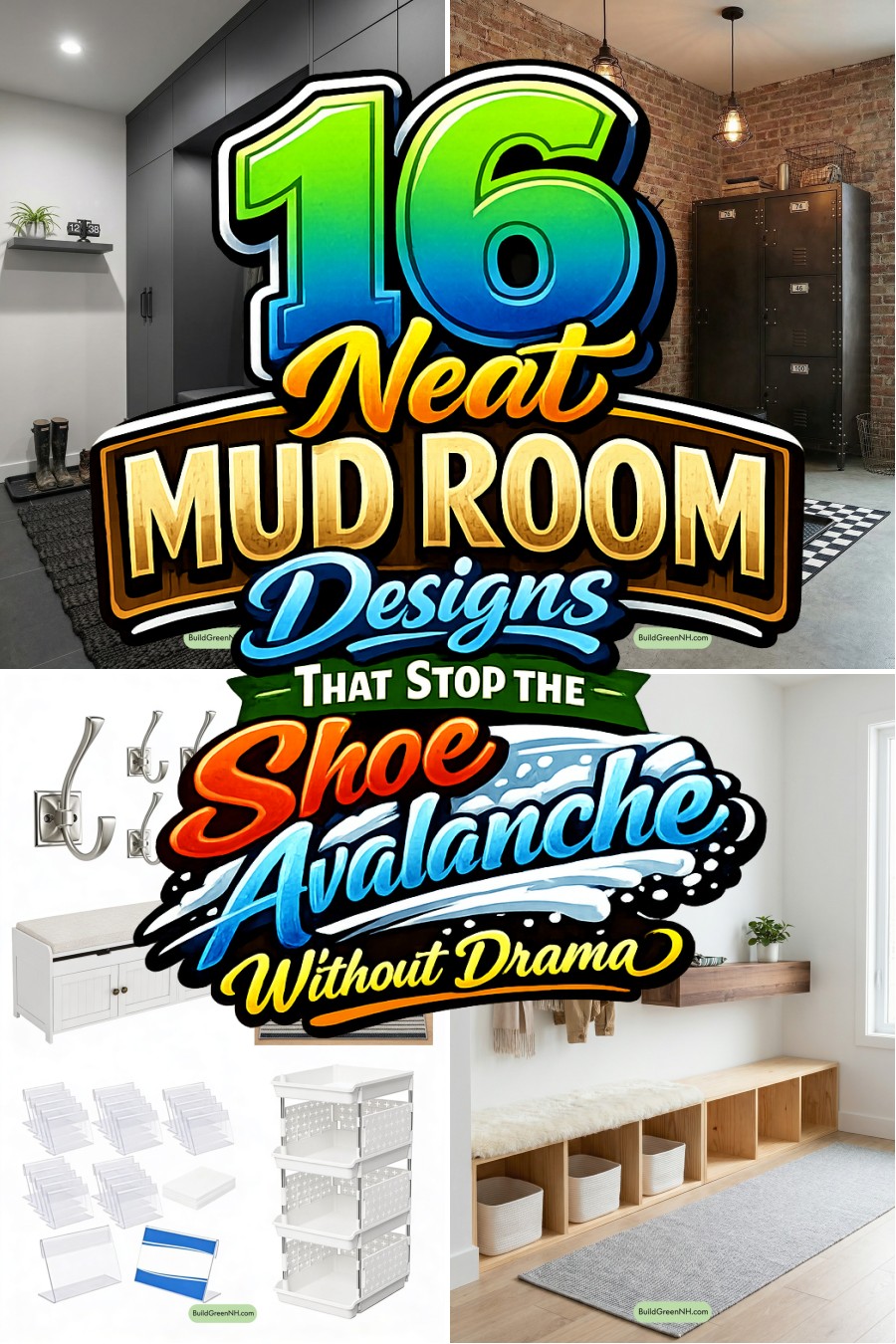 16 Neat Mud Room Designs That Stop the Shoe Avalanche Without Drama