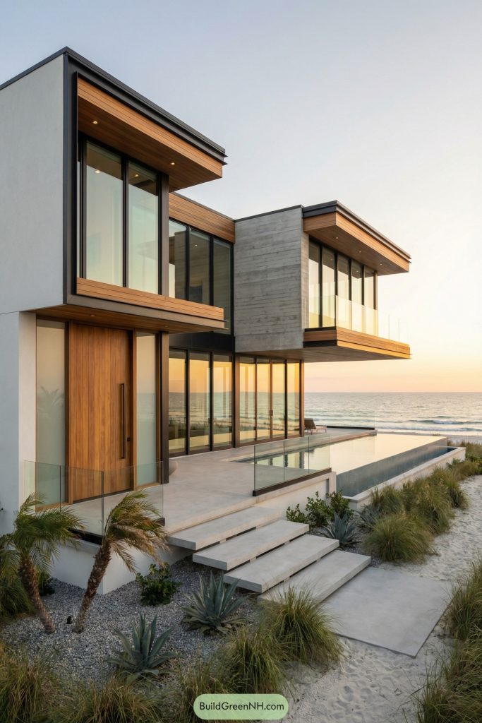 24 Modern Beach Front Houses with a Sea Breeze