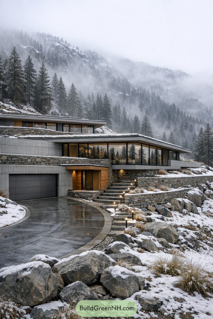 24 Stunning Houses Built Into Mountains That Look Epic