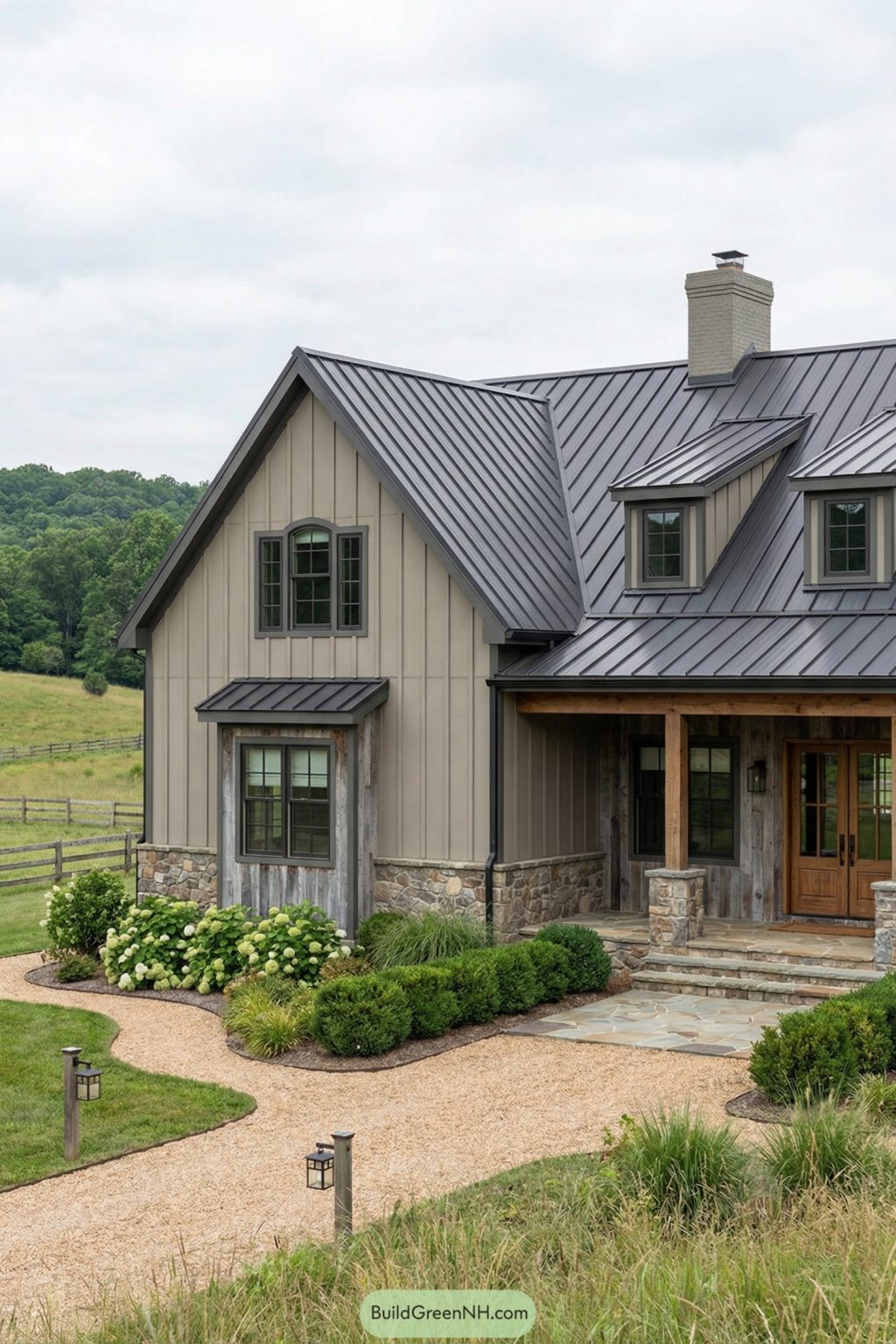 25 Stylishly Grey Barndominium Designs You'll Love