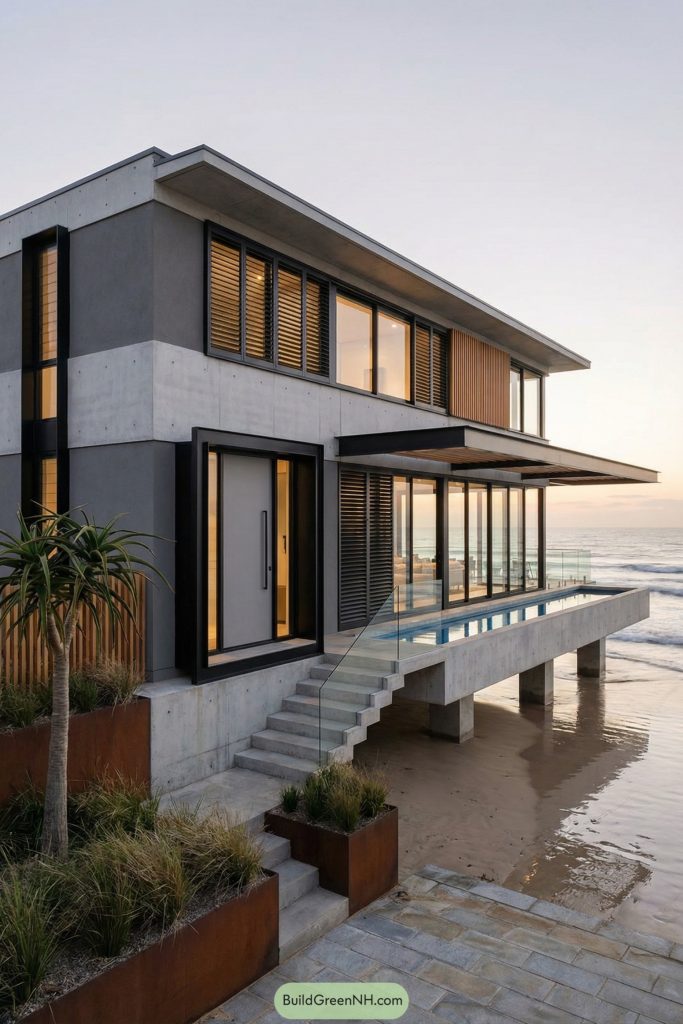 24 Modern Beach Front Houses with a Sea Breeze