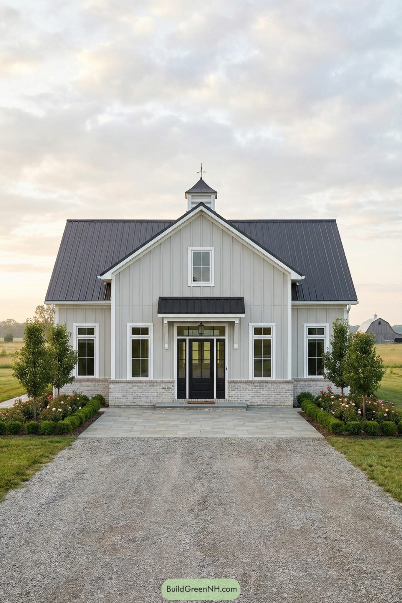 25 Stylishly Grey Barndominium Designs You'll Love