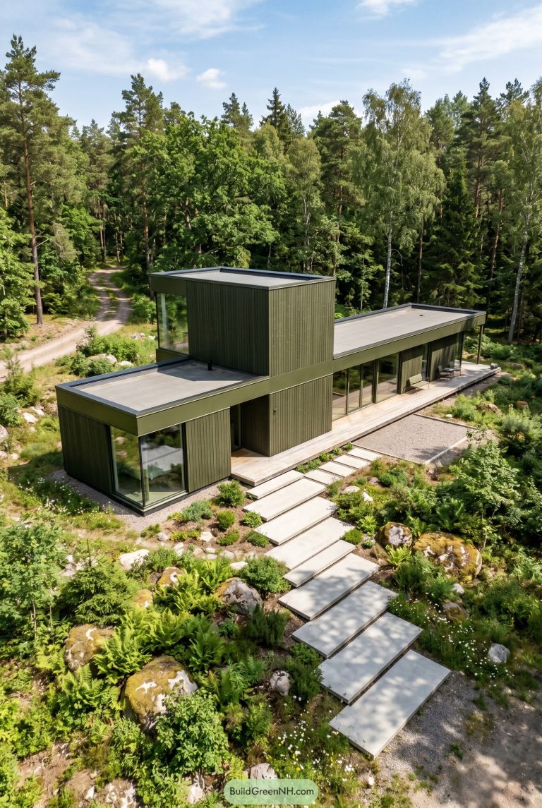 21 Ultra Modern Olive Green House Exteriors Like Work of Art