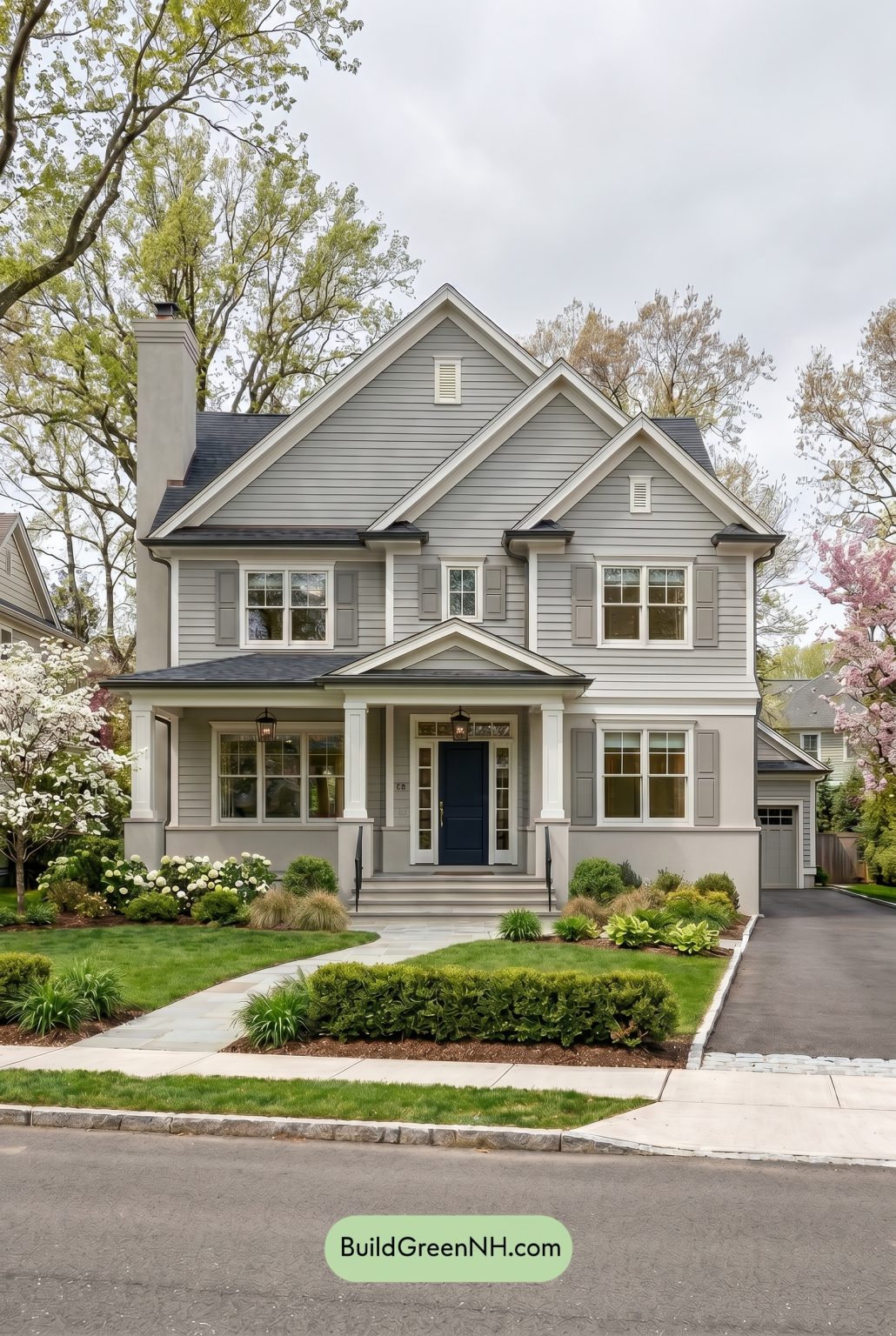 Light Grey Exterior Color Scheme: Pearl Gray Welcome