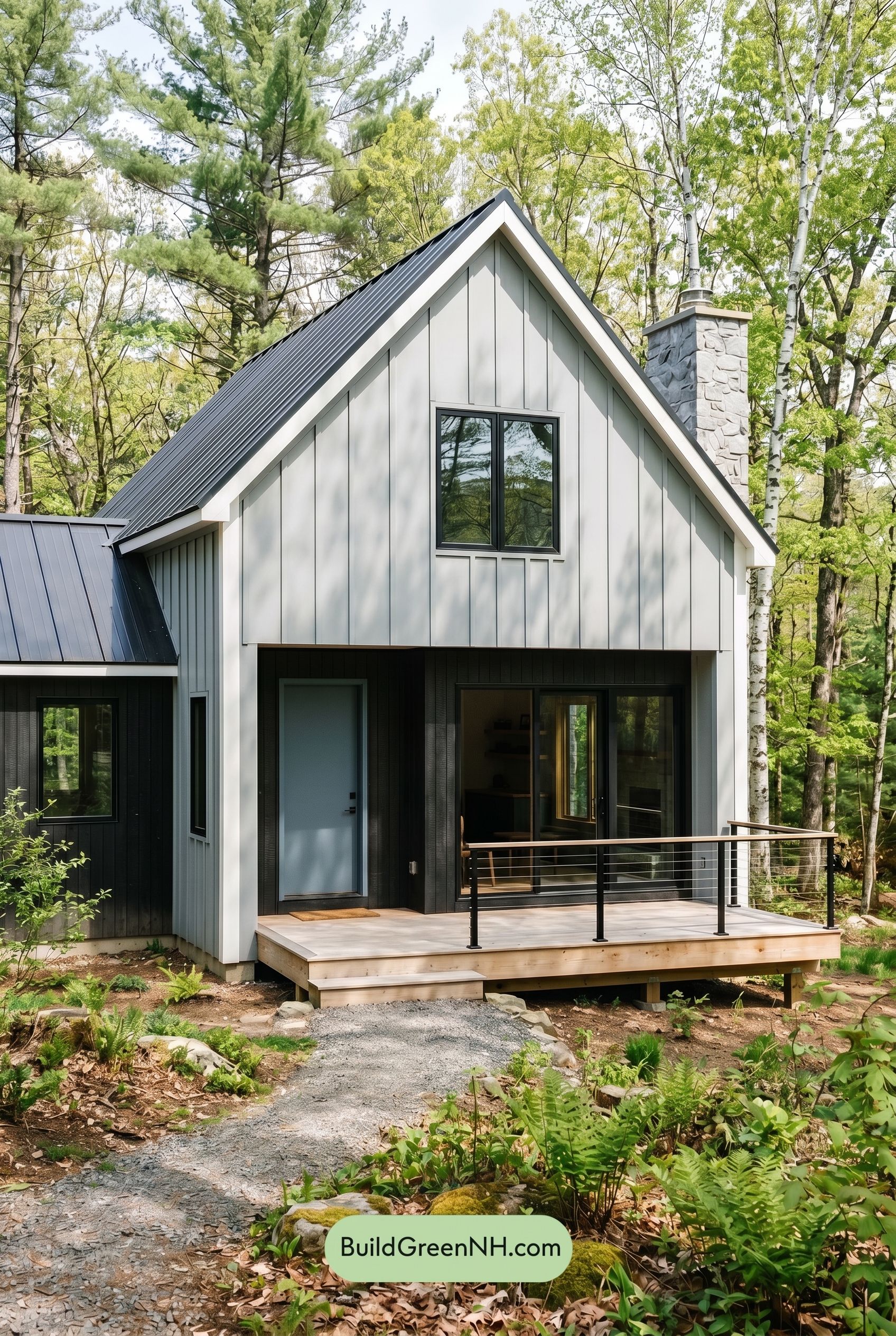 Neutral Small House Color Scheme: Cool Quiet Edge